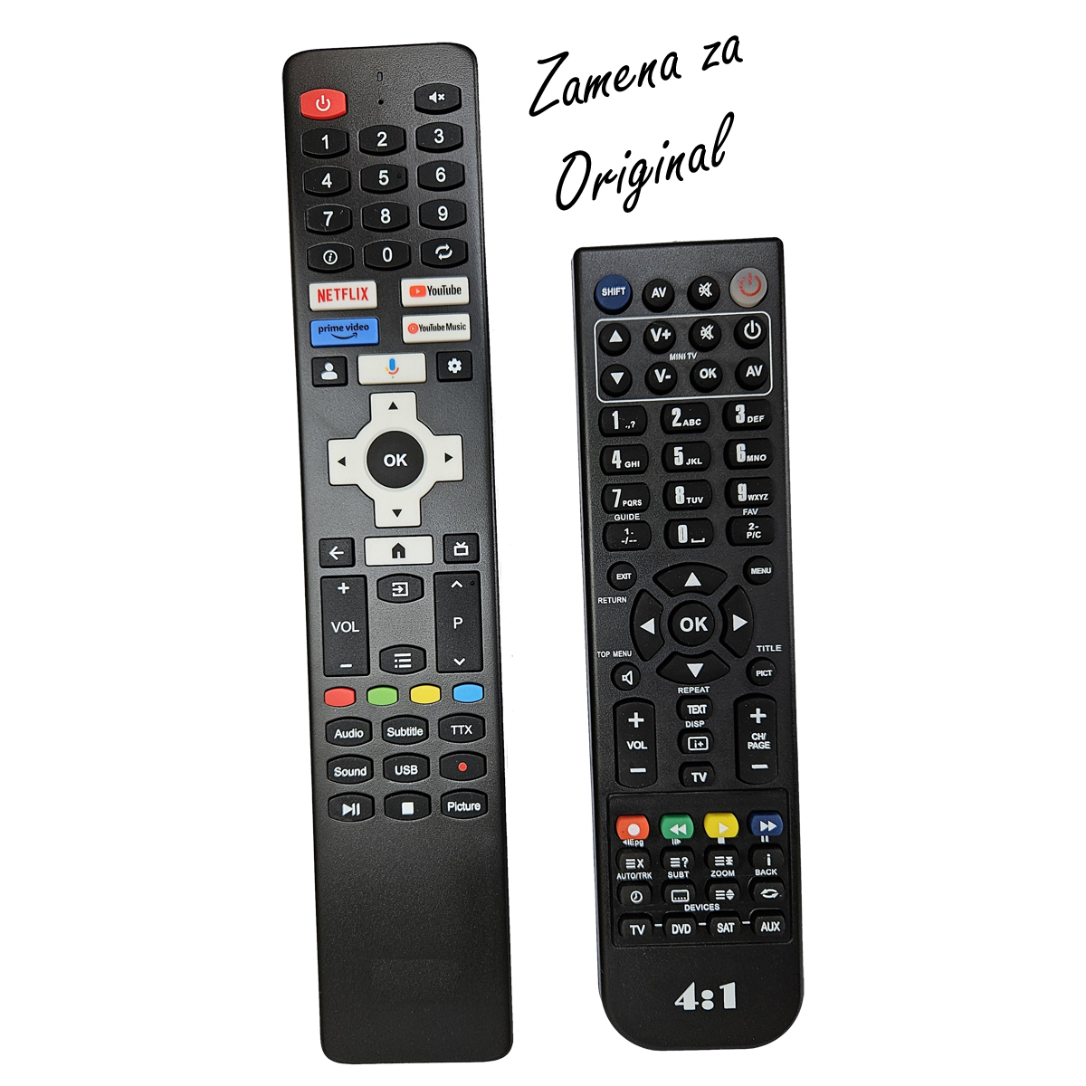 Vox daljinski upravljači - TV, LCD LED, Plazma i Smart LED Android